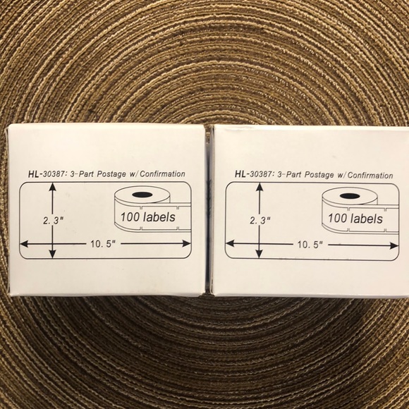 House of Labels | Office | Dymo 3387 Compatible Postage Labels 2 ...